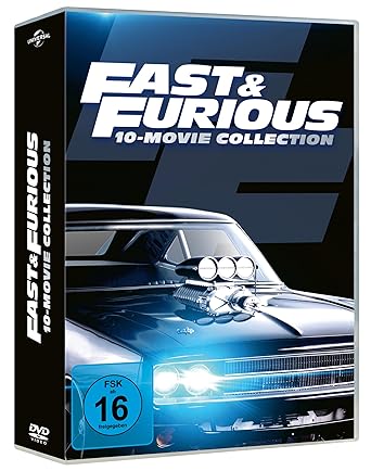 Fast & Furious - 10-Movie-Collection [DVD] – rund-um-film